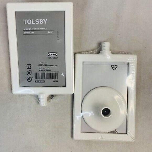 IKEA | Party Supplies | 2 Ikea Tolsby White 2sided 4x6 Picture Frames ...